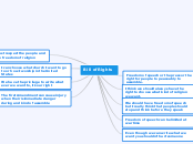Bill of Rights - Mind Map
