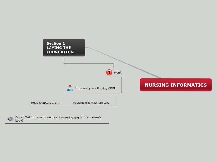 NURSING INFORMATICS - Mind Map