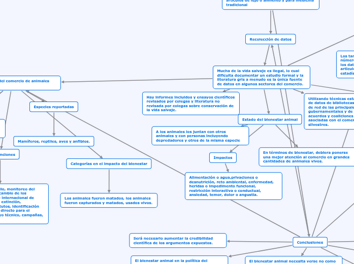 Animal Welfare in the Global Wildlife T...- Concept Map