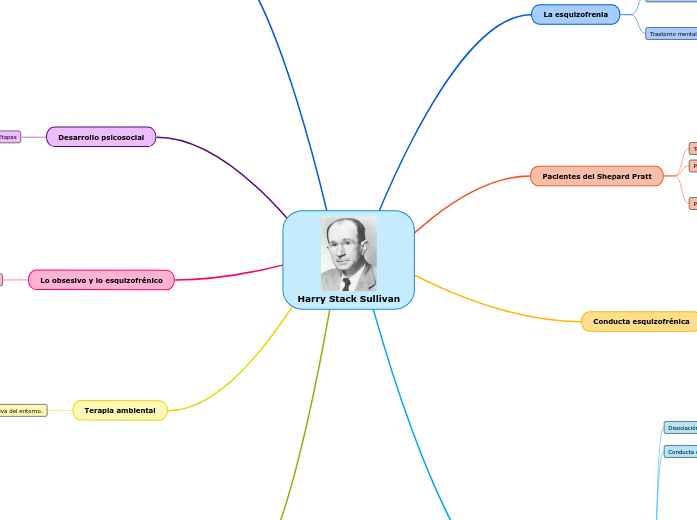 Harry Stack Sullivan - Mind Map