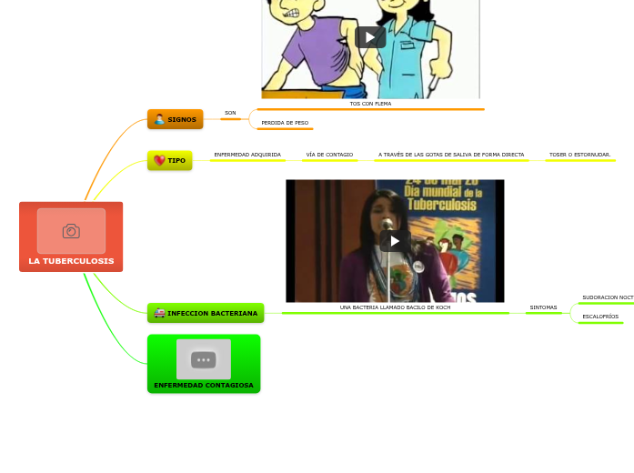 LA TUBERCULOSIS - Mind Map