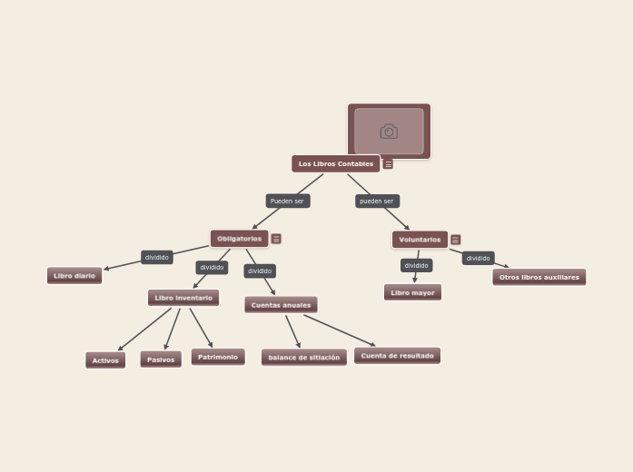 Los Libros Contables - Mind Map