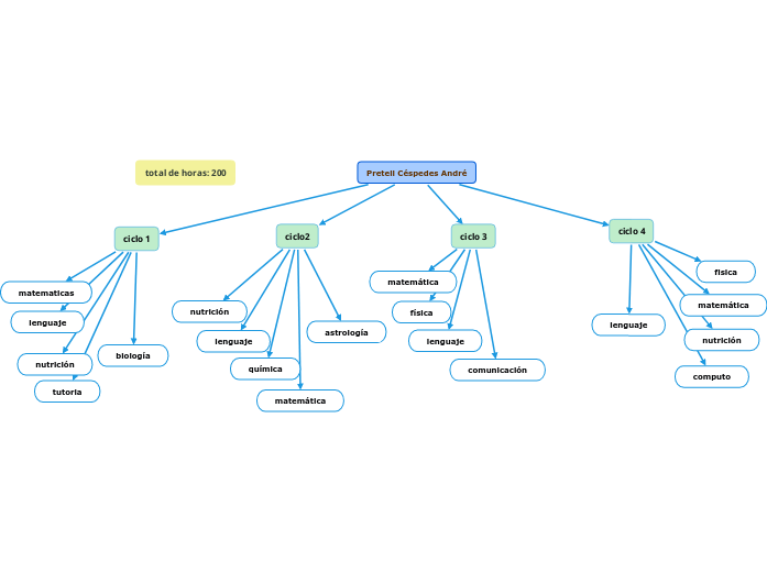 Pretell Céspedes André - Mind Map