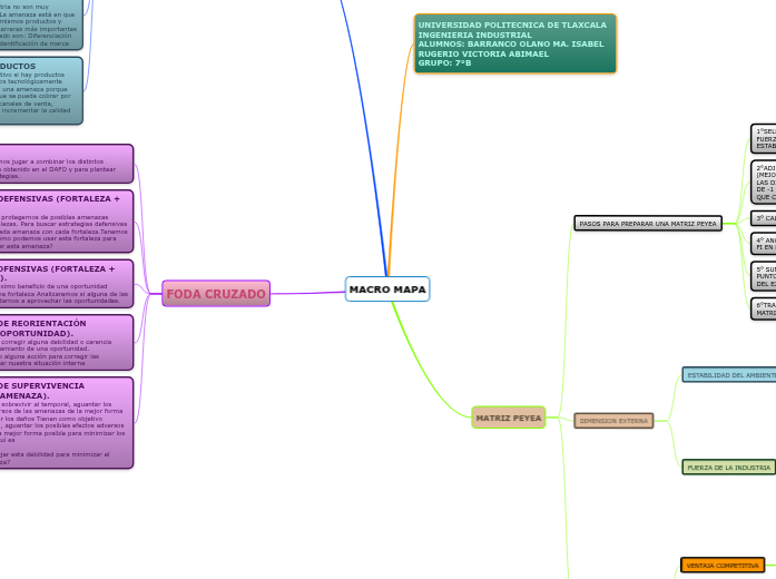MACRO MAPA - Mappa Mentale - Schema