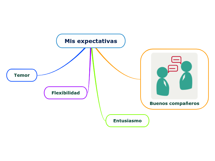 Mis expectativas - Mindmap