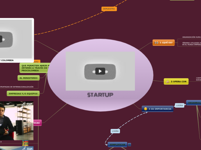 startup - Mind Map