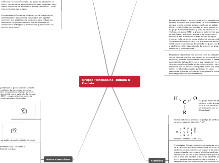 Grupos Funcionales- Juliana & Daniela - Mind Map