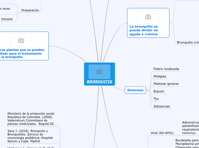 BRONQUITIS - Mind Map