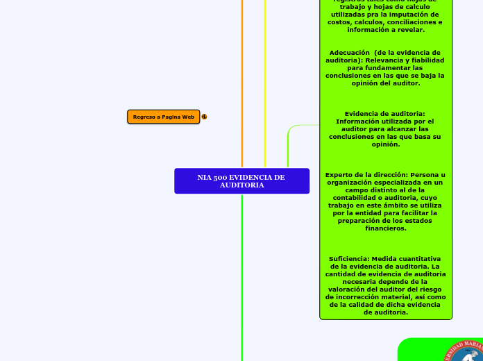 NIA 500 EVIDENCIA DE AUDITORIA - Adimen Mapa