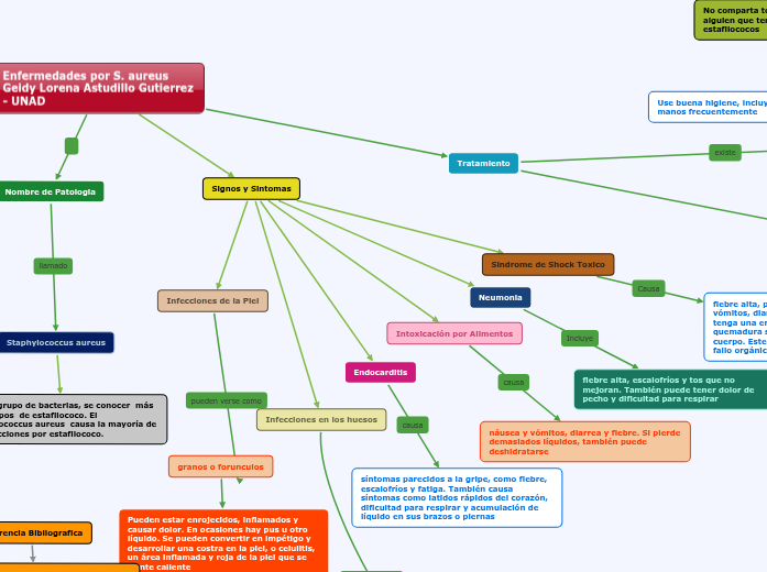 Staphylococcus Aureus Mapa Conceptual - Diary Bersama