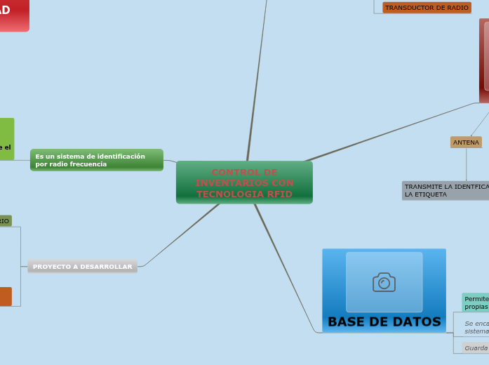 MAPA CONCEPTUAL RFID - RIGO - Mind Map