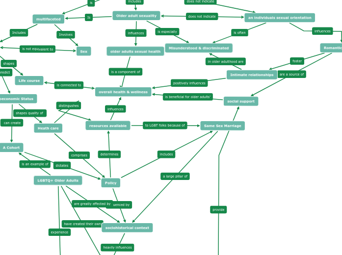 Sexuality Mind Map