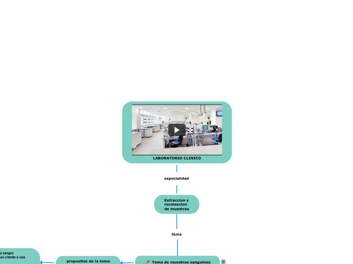 LABORATORIO CLINICO - Mind Map