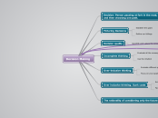 Decision Making - Mind Map